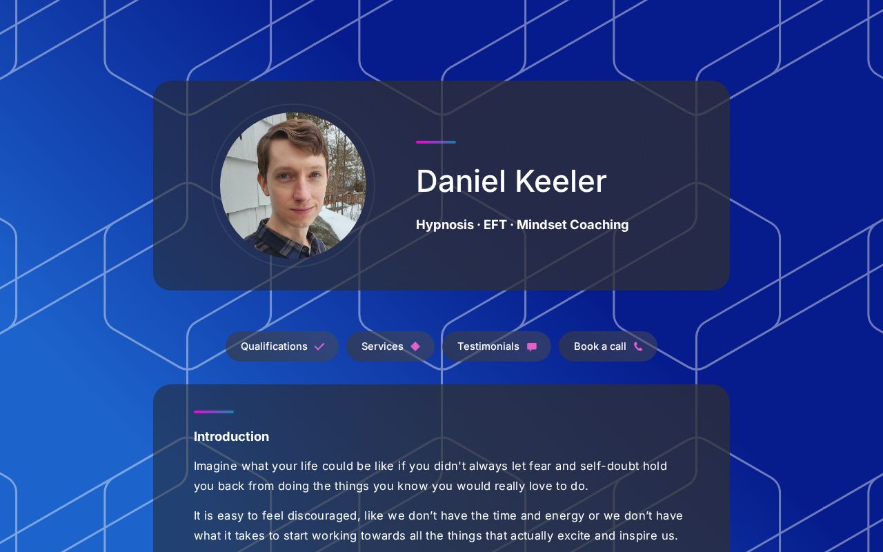 Daniel Keeler - Inner Strength Hypnosis